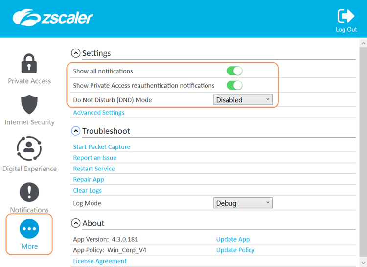 Zscaler Help