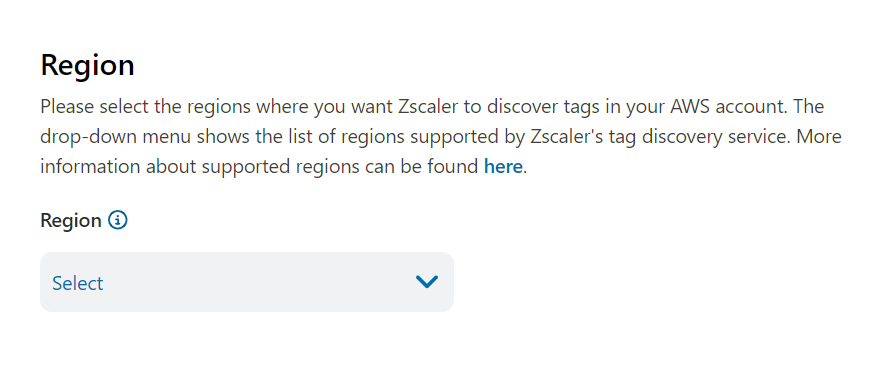 Adding an Amazon Web Services Account | Zscaler