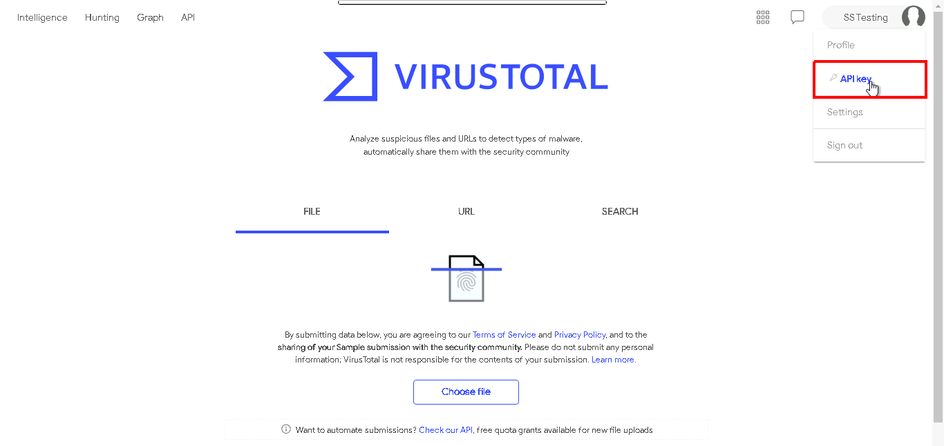 How to Configure the VirusTotal Enrichment Integration | Zscaler