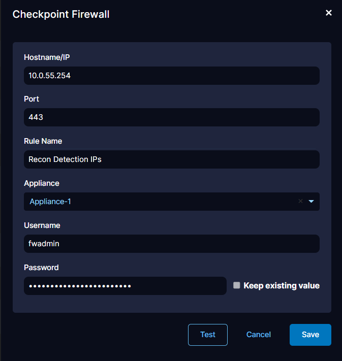 How to Configure the Check Point Firewall Containment Integration | Zscaler