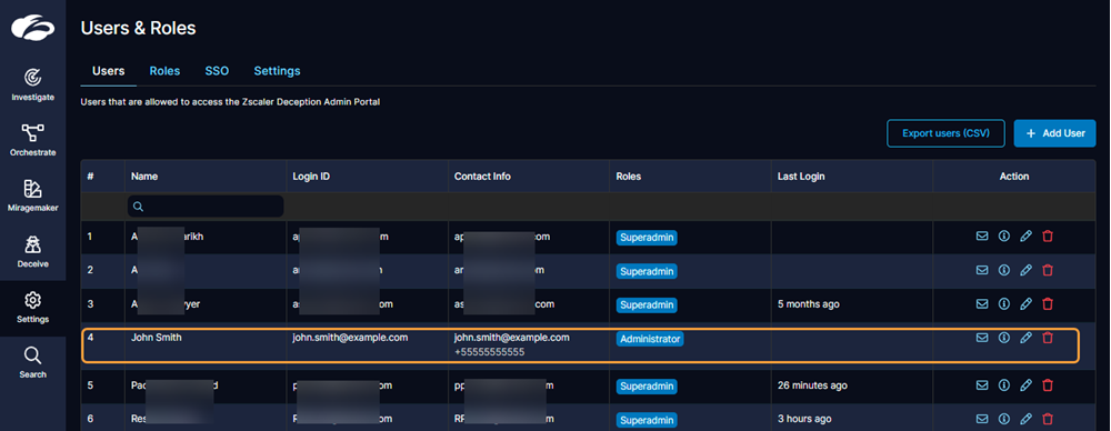 Adding A User Zscaler