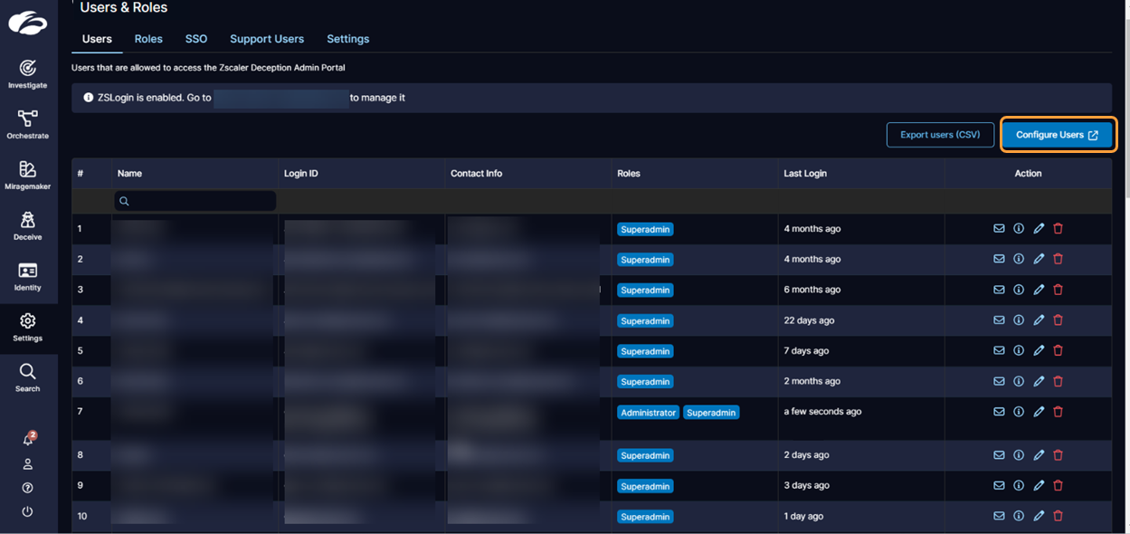 Adding a User | Zscaler