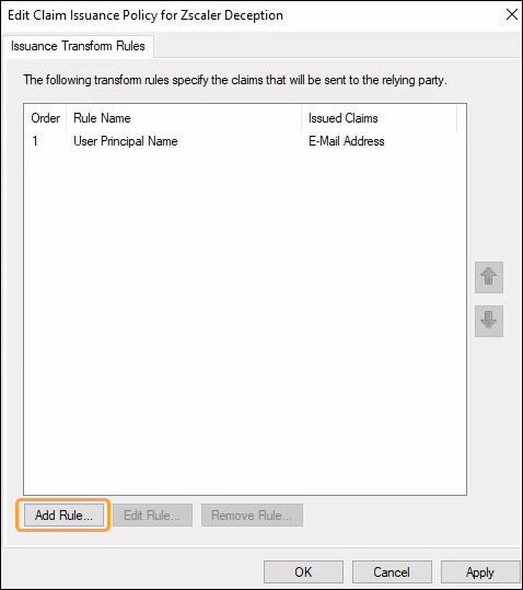 Configuring SAML for Active Directory Federation Services | Zscaler