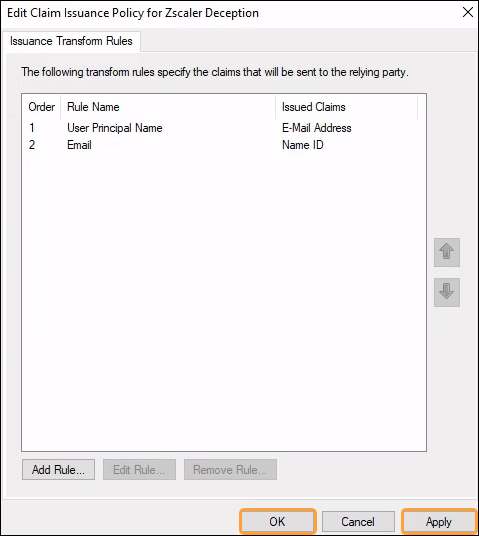 Configuring SAML for Active Directory Federation Services | Zscaler