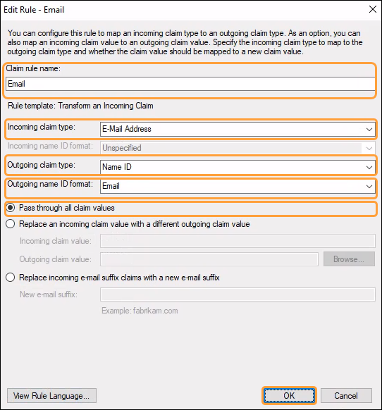 Configuring SAML for Active Directory Federation Services | Zscaler