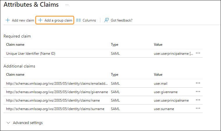 Microsoft Azureアクティブ ディレクトリー シングル サインオン用のSAMLの設定 | Zscaler