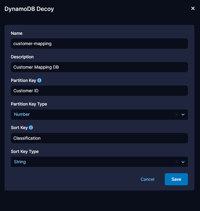 Creating a DynamoDB Decoy in AWS | Zscaler
