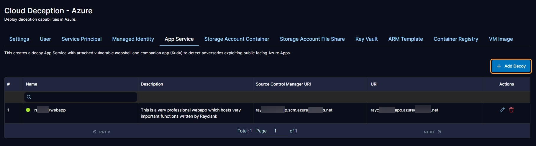 Creating an App Service Decoy in Azure | Zscaler