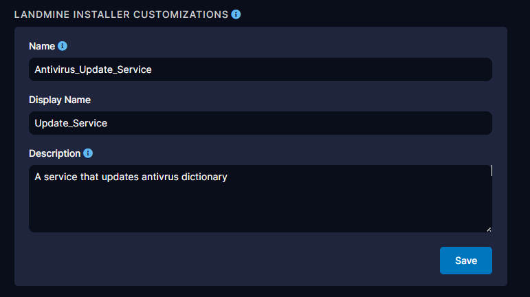 Customizing Landmine Installer | Zscaler