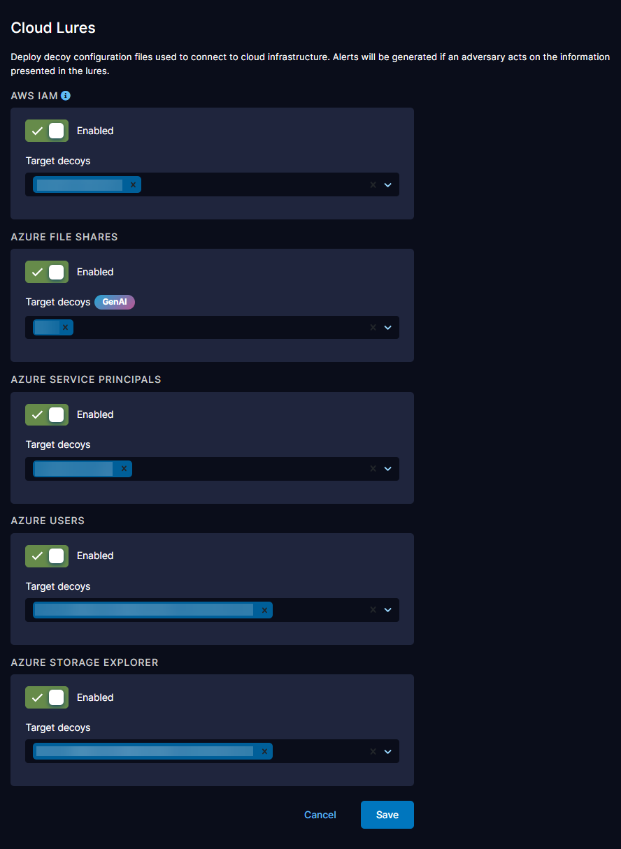 Configuring the Cloud Lures Module | Zscaler