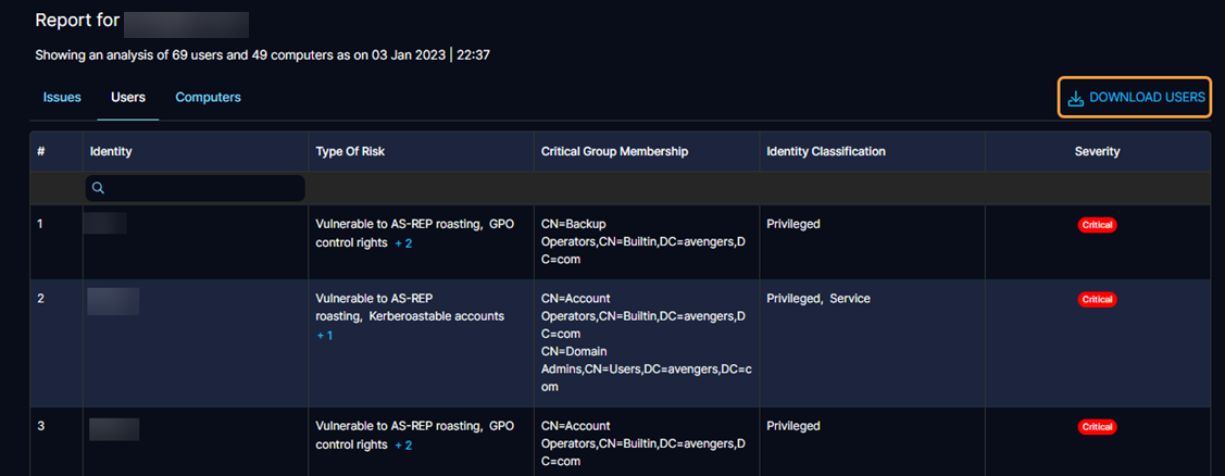 Downloading the Vulnerability Report | Zscaler
