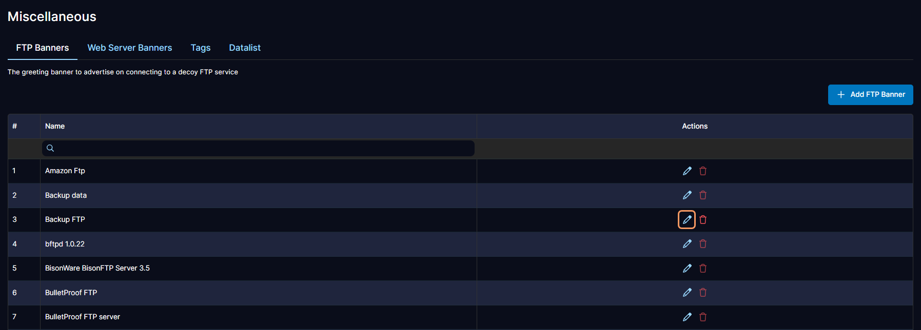 Configuring and Managing FTP Banners | Zscaler