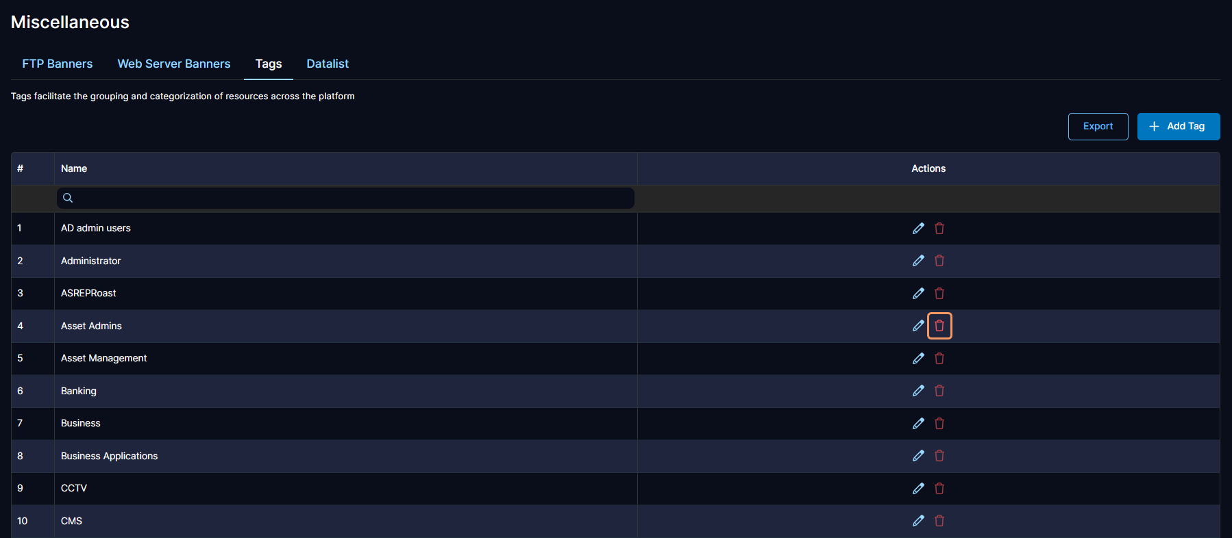 Configuring and Managing Tags | Zscaler