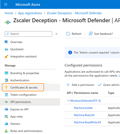 Zscaler Deception and Microsoft Defender Deployment Guide | Zscaler