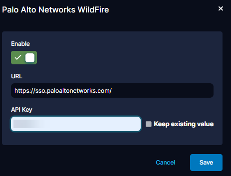 Palo Alto Networks WildFire用のエンリッチメント構成ガイド | Zscaler