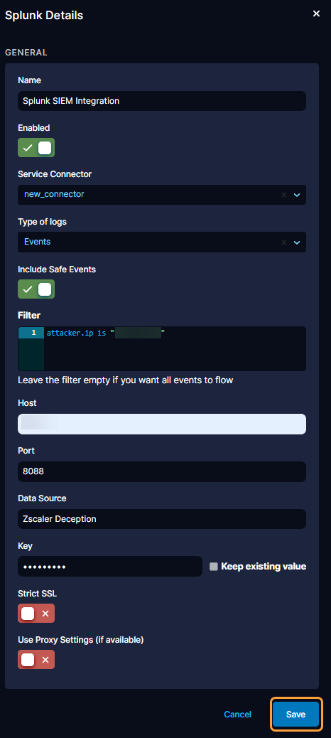 Deception and Splunk Deployment Guide | Zscaler
