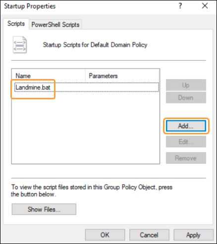 Installing a Landmine Agent Using an Active Directory Group Policy Object | Zscaler