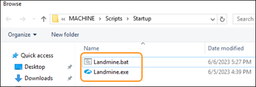 Active Directoryグループ ポリシー オブジェクトを使用したランドマイン エージェントのインストール | Zscaler