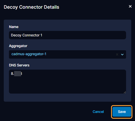 Editing or Deleting a Decoy Connector | Zscaler