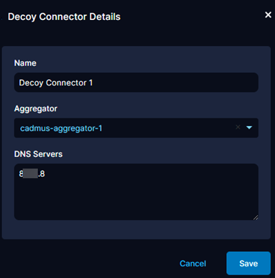 Managing Deployed Decoy Connectors | Zscaler