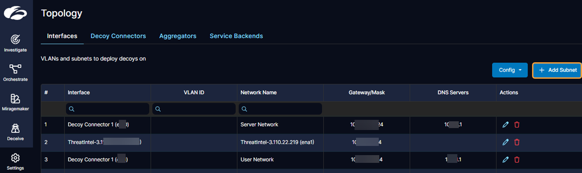 Configuring a Subnet | Zscaler