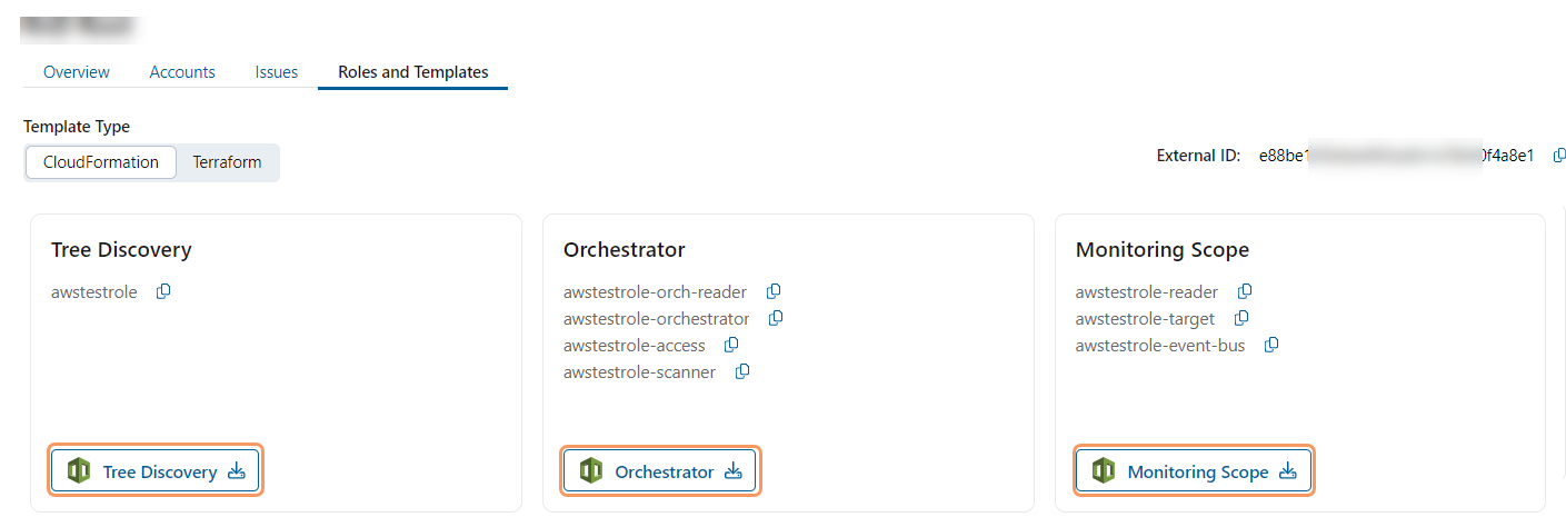 Downloading Roles and Templates for AWS | Zscaler