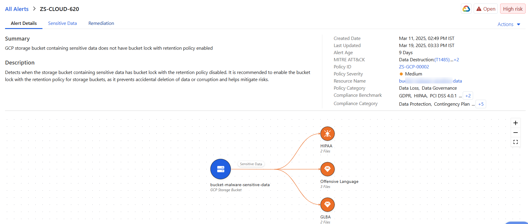 Viewing the Alerts drawer