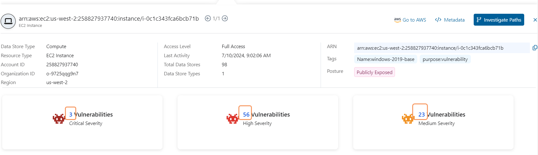 Viewing the Alert Graph | Zscaler