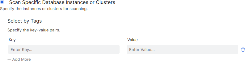 Scanning specific accounts by tags