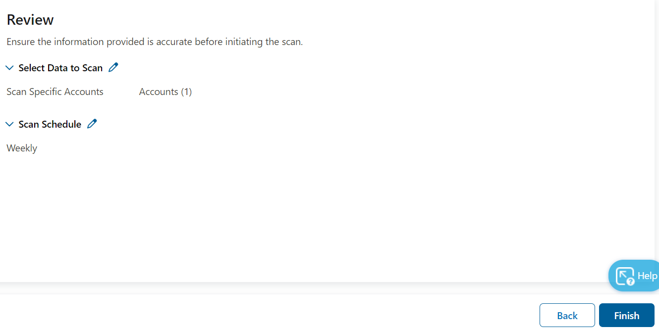 Configuring Scan Settings for AWS Database | Zscaler