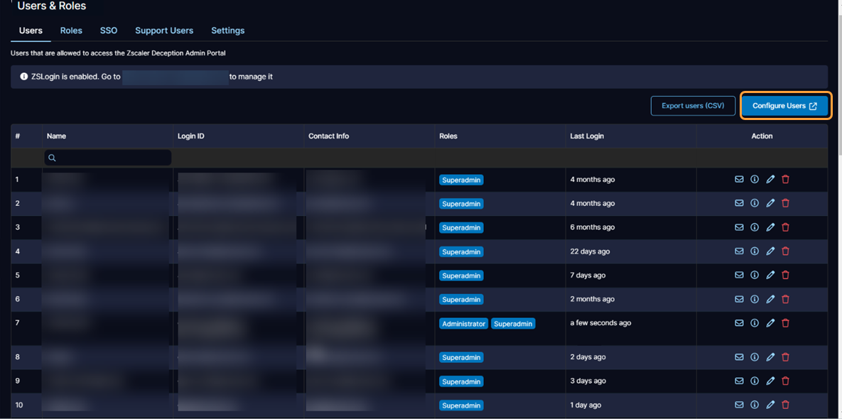 Adding a User | Zscaler