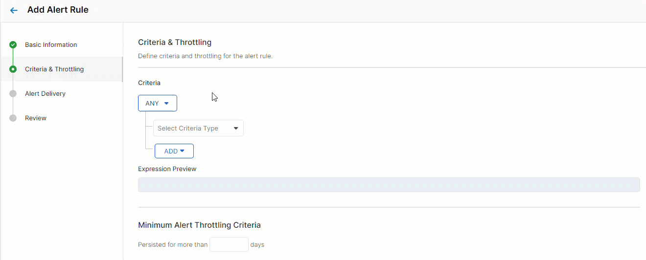 Configuring an Alert Rule | Zscaler