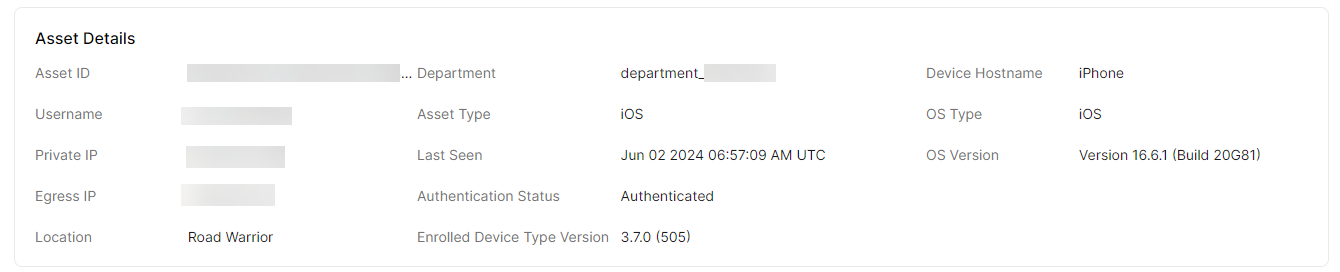 Analyzing an Asset Risk | Zscaler