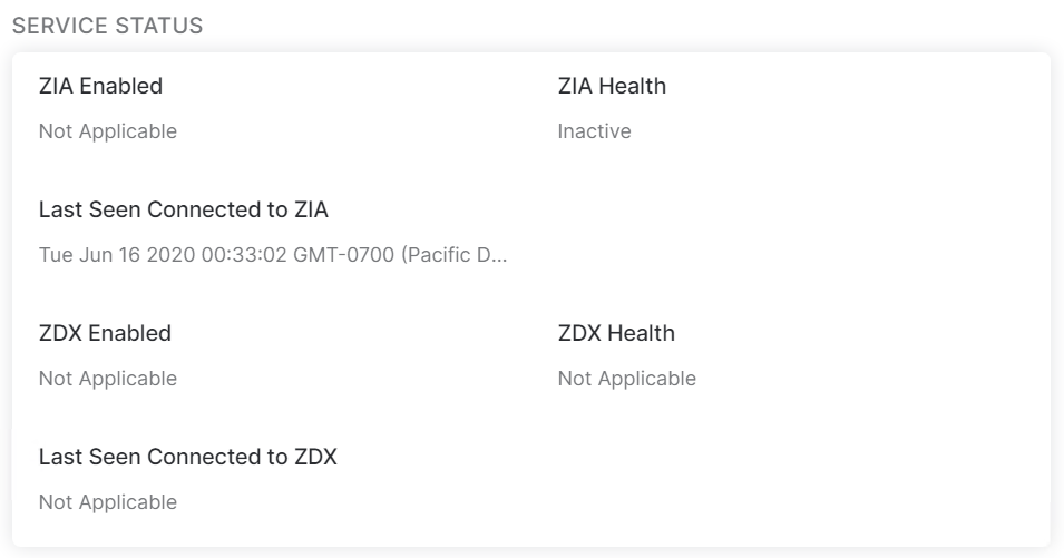 Viewing Device Fingerprint for an Enrolled Device | Zscaler