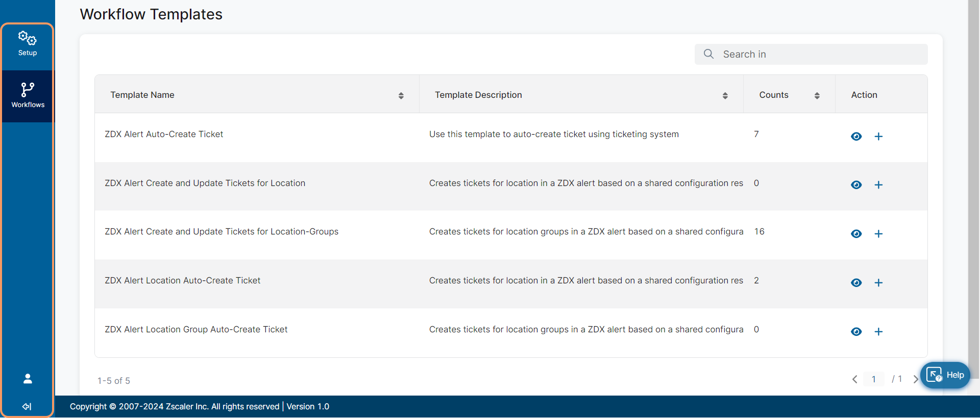 Accessing And Navigating The Workflow Automation Admin Portal For Zdx Alerts Zscaler