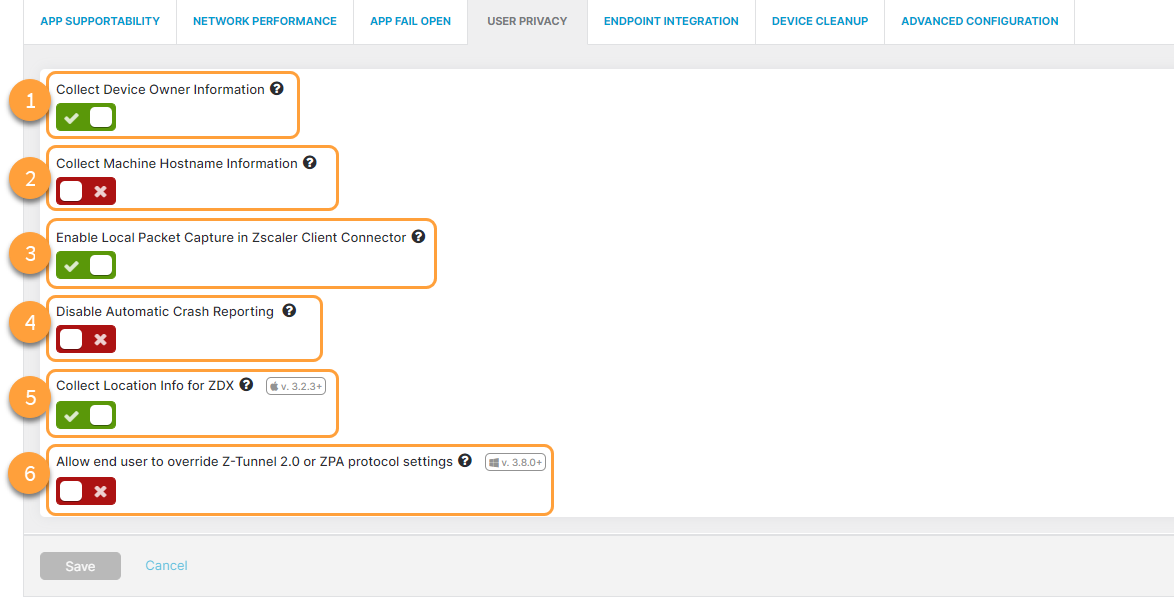 About User Privacy | Zscaler