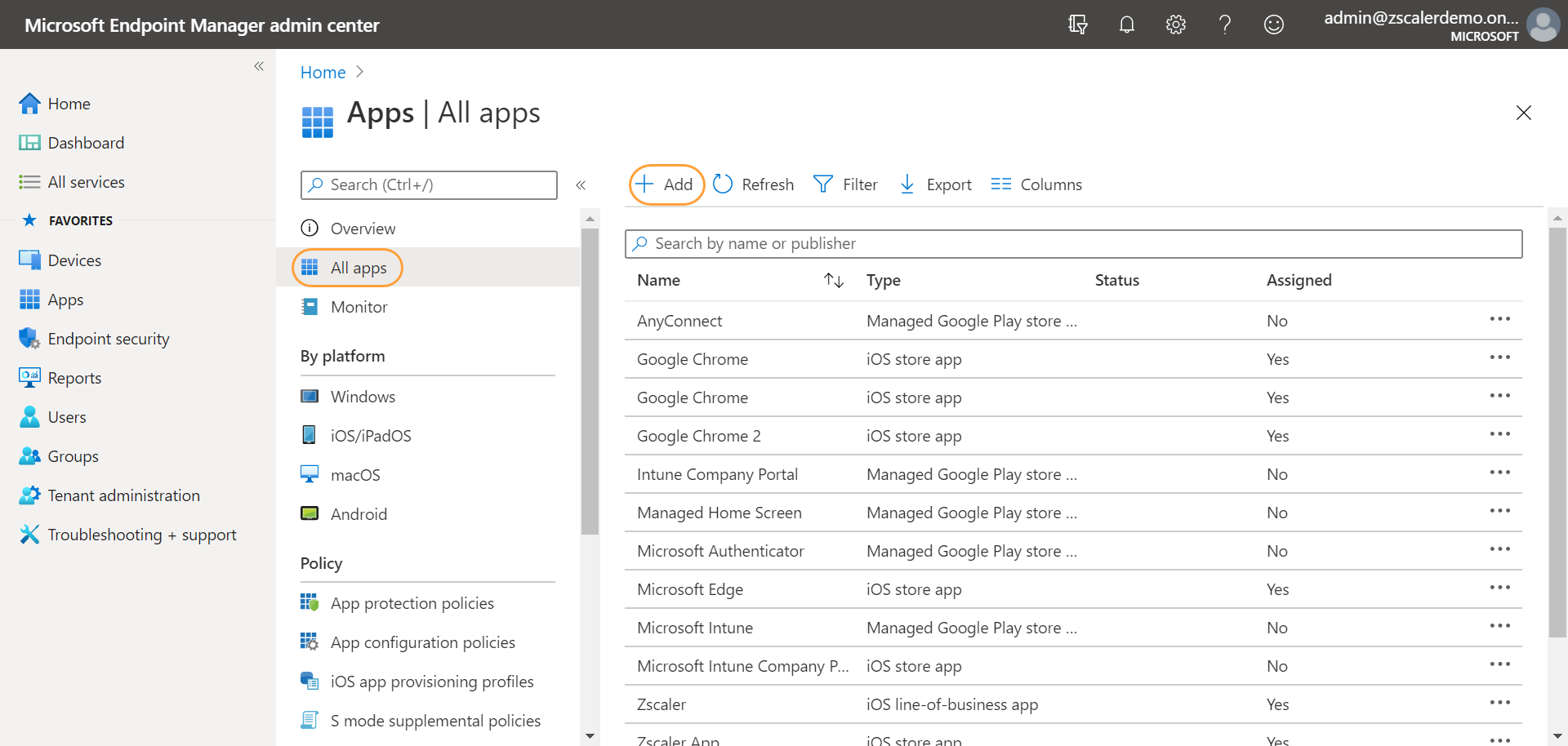 Deploying Zscaler Client Connector with Microsoft Intune for iOS | Zscaler