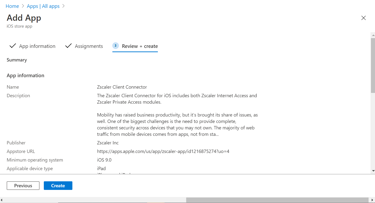 Deploying Zscaler Client Connector with Microsoft Intune for iOS | Zscaler