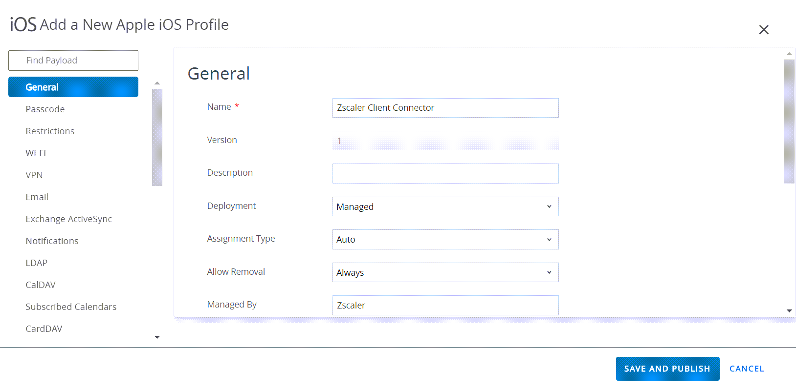 Deploying Zscaler Client Connector With Workspace One Uem For Ios Zscaler