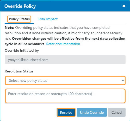 Overriding Security Policies | Zscaler