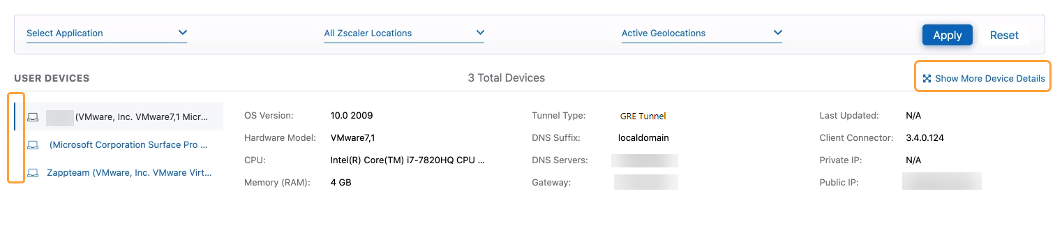 Evaluating User Details | Zscaler