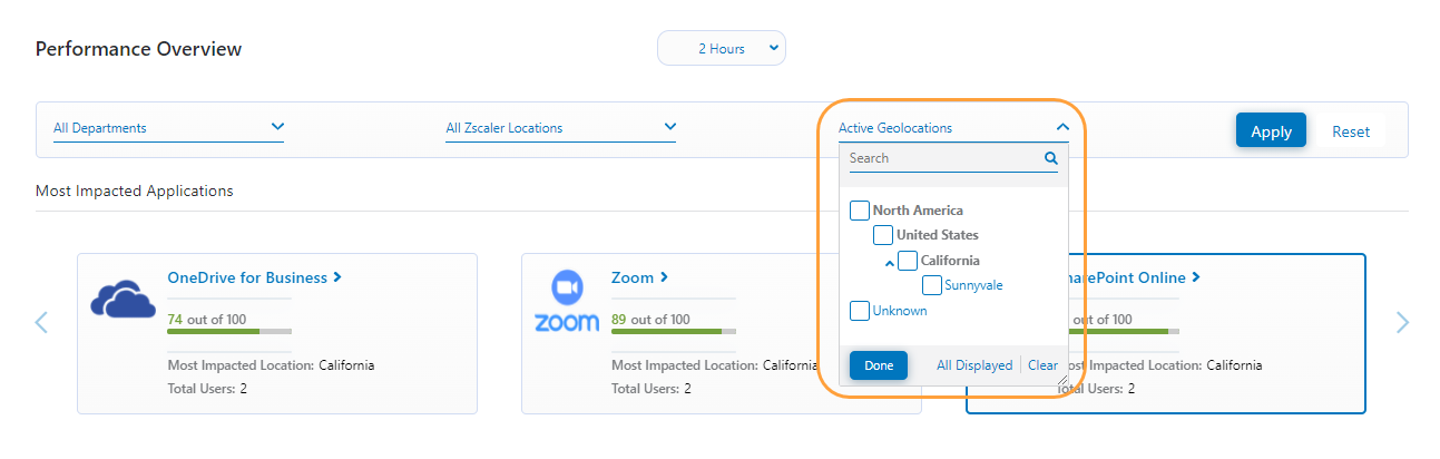 About the ZDX Dashboard | Zscaler