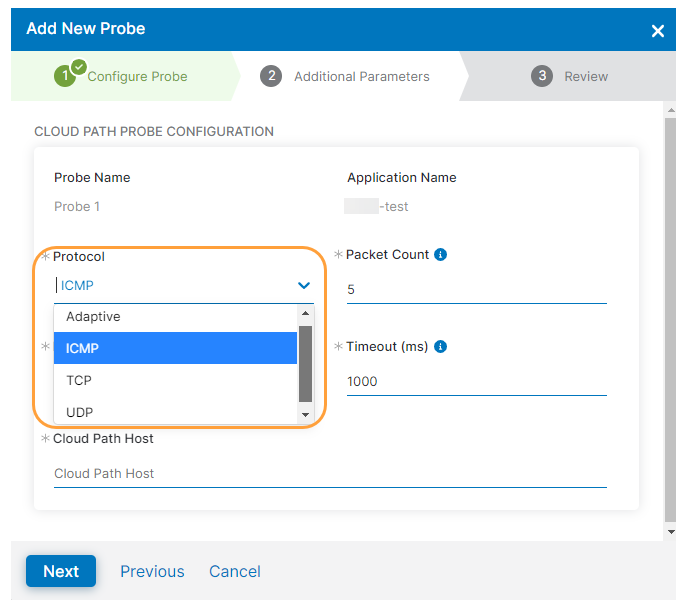 Configuring a Probe | Zscaler