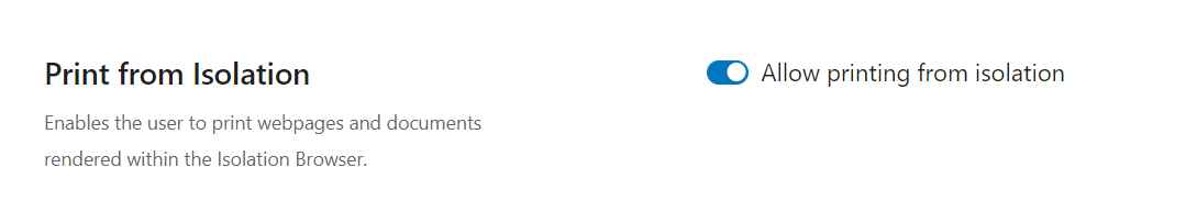 Editing Your ZPA Isolation Profile | Zscaler