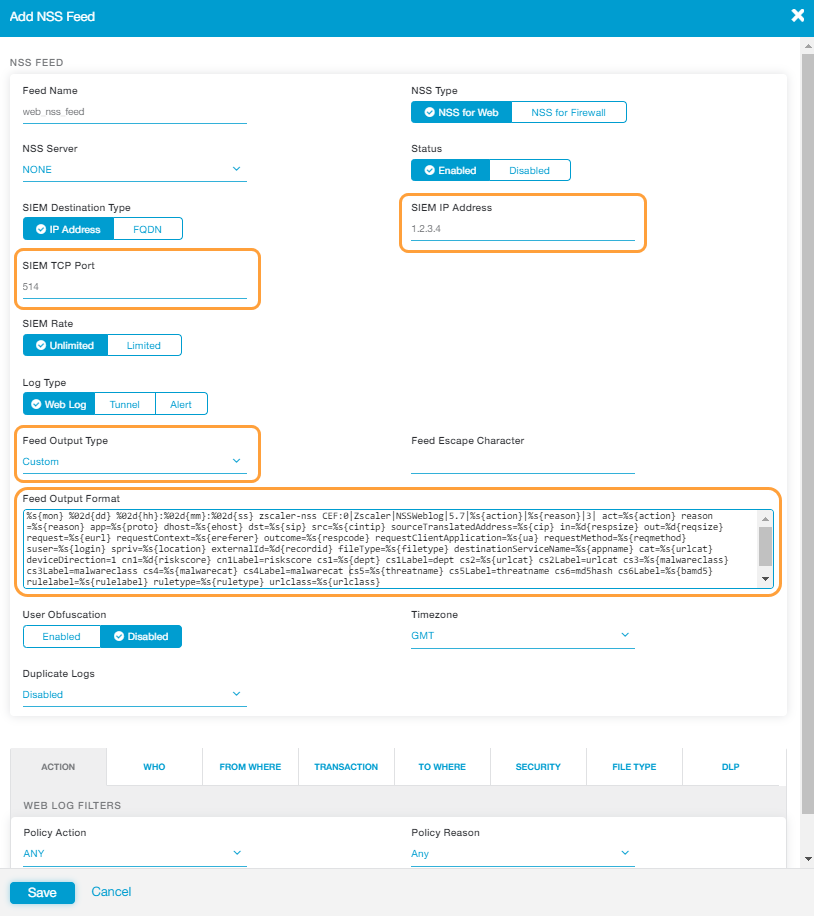 ZIA and Microsoft Azure Sentinel Deployment Guide | Zscaler