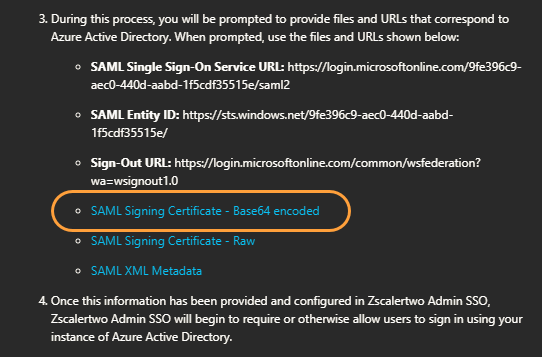 Admin Saml Configuration Guide For Azure Active Directory Zscaler Customer Community