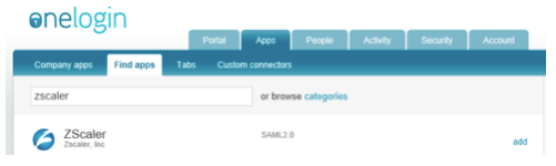 SAML Configuration Guide for OneLogin | Zscaler