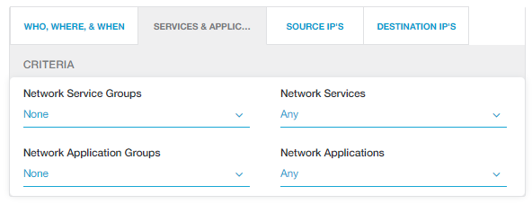 Configuring the Firewall Filtering Policy | Zscaler