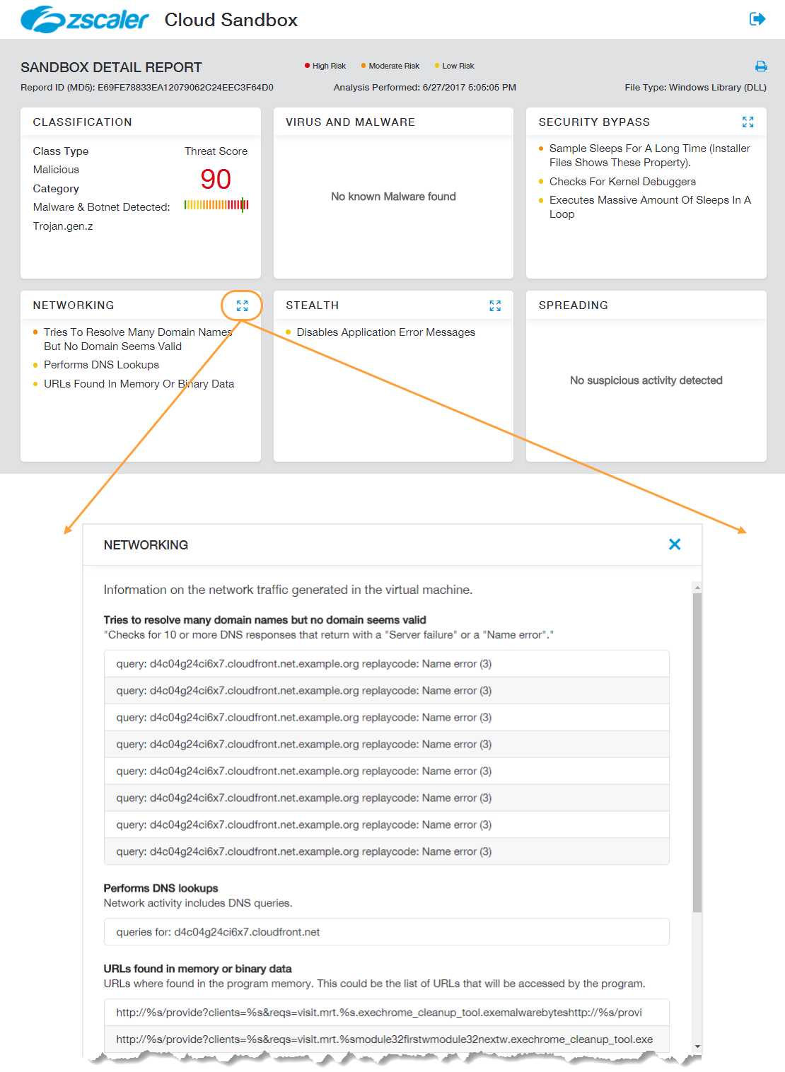 Viewing Sandbox Reports and Data | Zscaler Customer Community