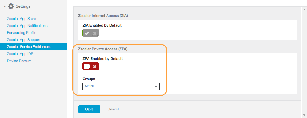Selective Entitlement: Enabling ZPA for a Group of Users | Zscaler